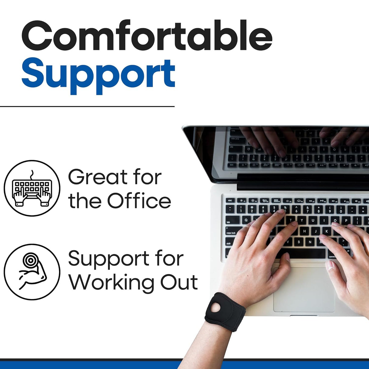 TFCC Wrist Wrap Compression Brace – Ulnar & Carpal Tunnel Support ...