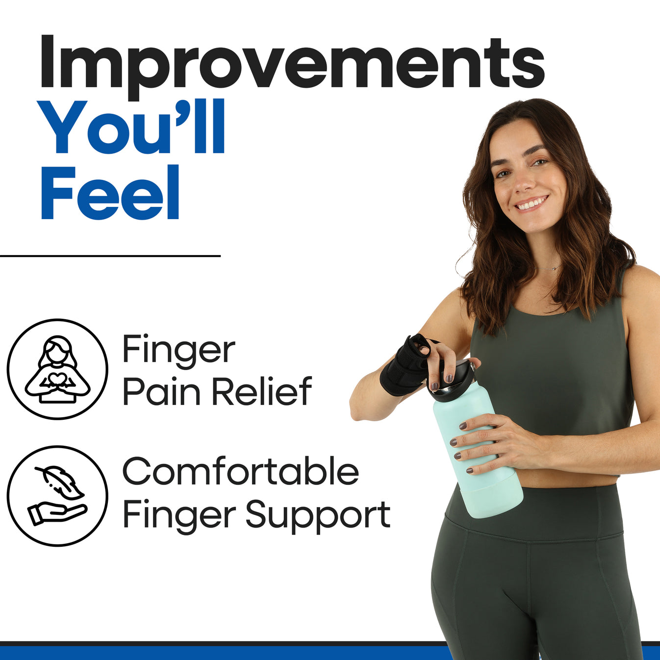 Pinky Finger Splint – Boxer Fracture Hand Brace for Broken Fingers ...