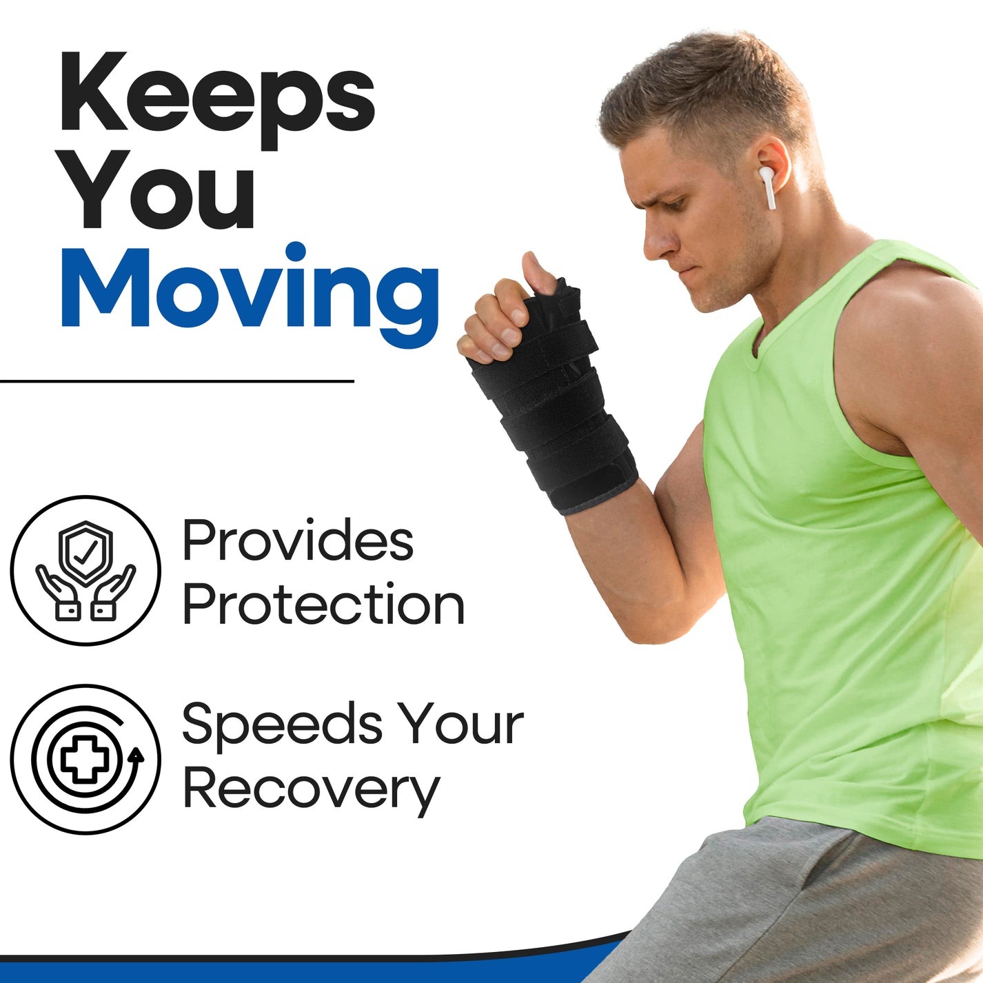 Thumb Spica Splint & Wrist Brace – Support for Arthritis, Tendonitis ...